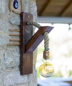 + 15 ideas de luminarias rústicas de madera - 1 MILLON IDEAS