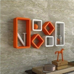 30 ideas de coloridas repisas flotantes y modernas - 1 MILLON IDEAS