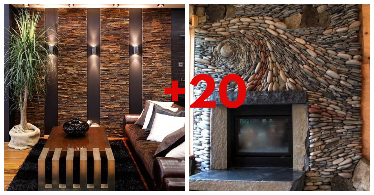 +20 ideas de revestimiento de paredes con piedra - 1 MILLON IDEAS