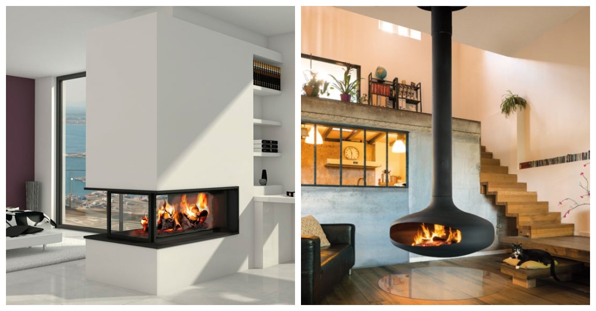 20 Ideas de Chimeneas Modernas de Leña: Elegancia y Sostenibilidad en ...